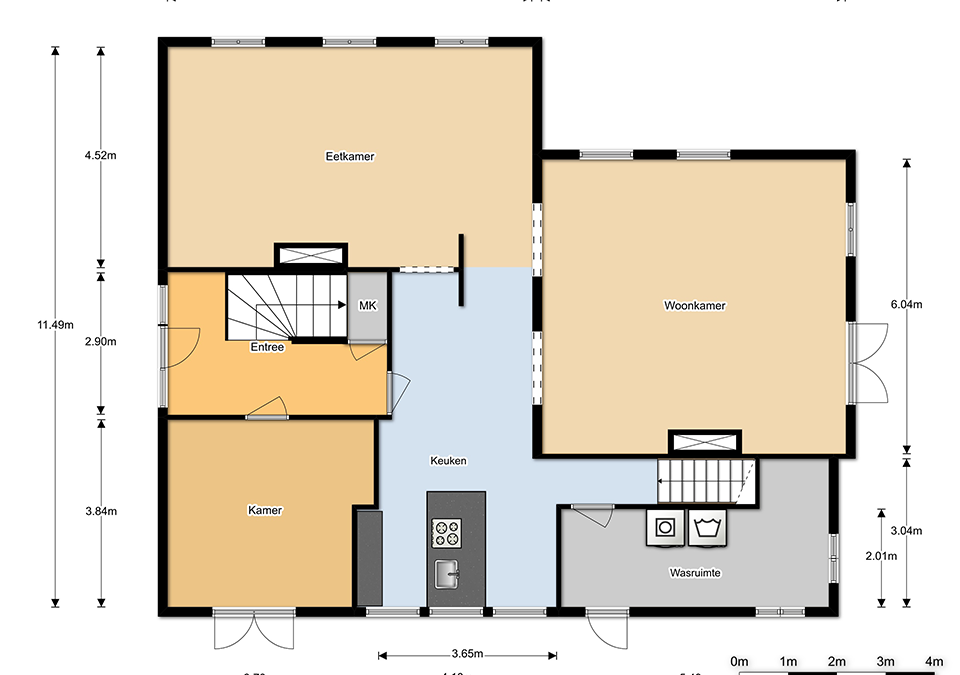 Funda Plattegrond Downloaden en in FloorPlanner Importeren en bewerken